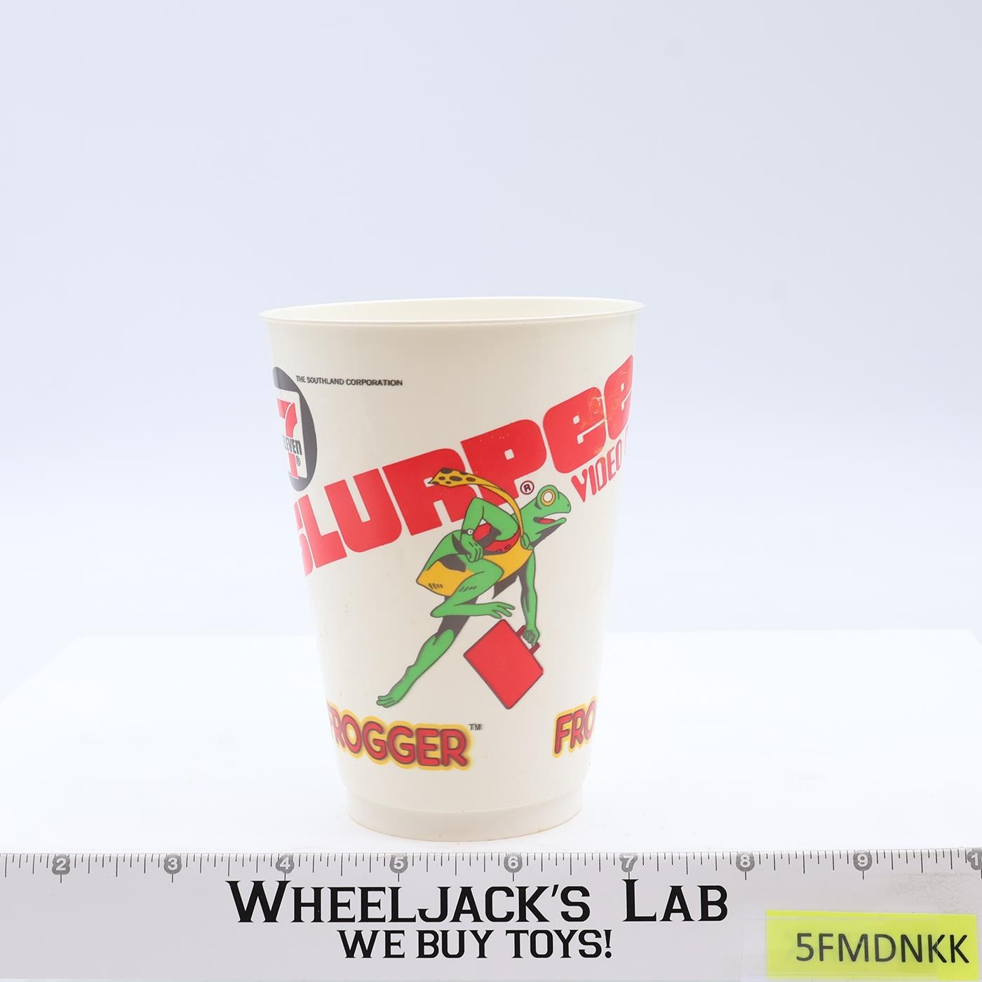 Frogger 1981 7-11 Eleven Slurpee Video Game Series Vintage Arcade Game ...