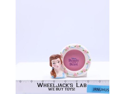 Belle 2x2 Ceramic Picture Frame Beauty and the Beast Disney Schmid NEW ...