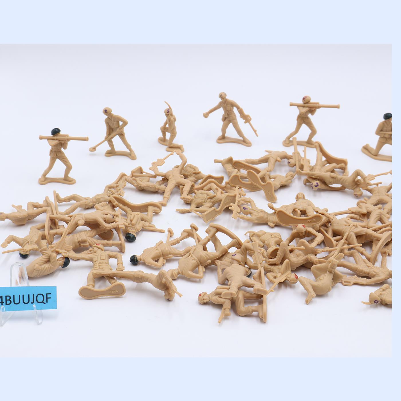 Lot of 60 American Infantrymen WWII 1/35 Scale CTS Tim-Mee Toy Soldiers ...