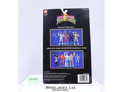 BLUE Ranger Mighty Morphin Power Rangers ALIEN RANGER Bandai 1995 MOSC ...