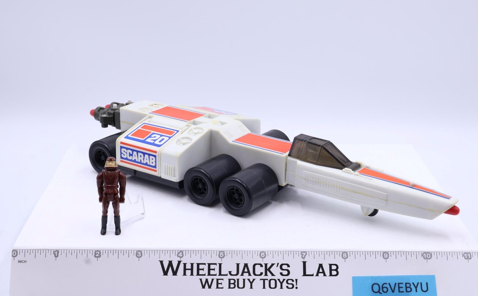 Colonial Scarab Ship Non-Firing Complete Battlestar Galactica 1978 ...