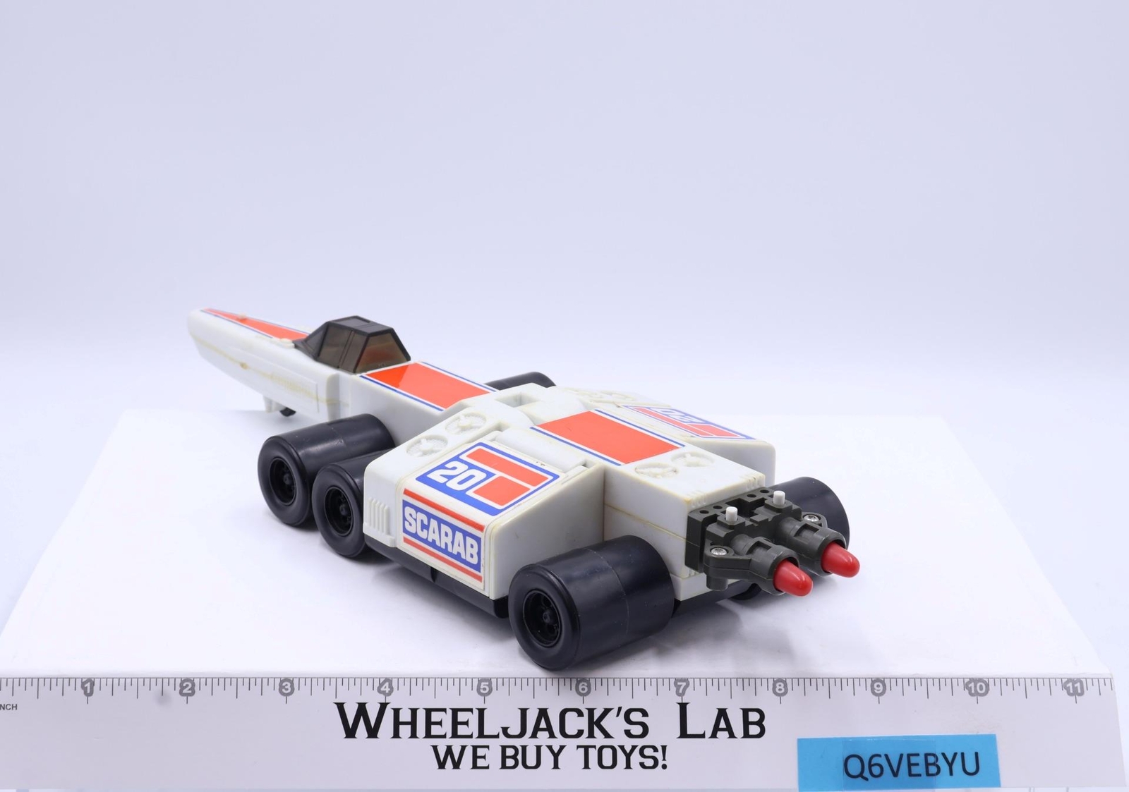 Colonial Scarab Ship Non-Firing Complete Battlestar Galactica 1978 ...