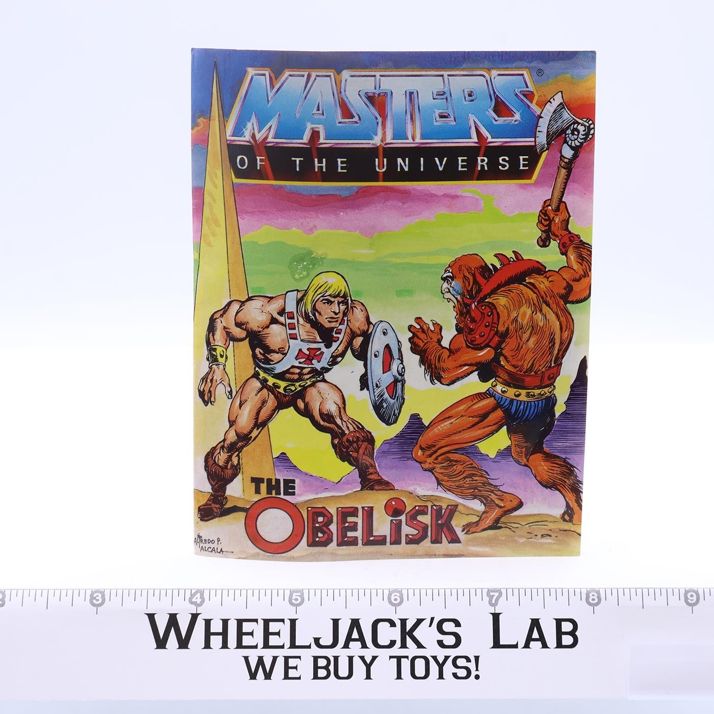 The Obelisk Mini Comic He-Man Masters of the Universe 1984 MOTU ...