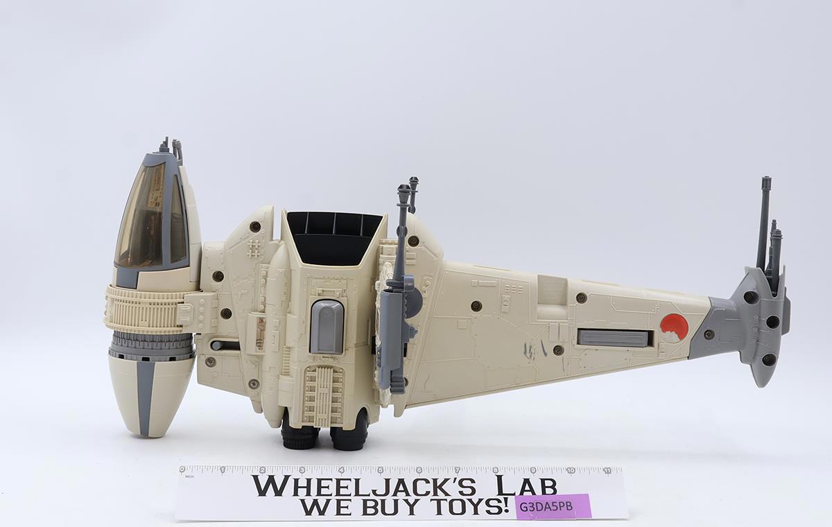 B-Wing Fighter 100% Complete Star Wars ROTJ 1984 Kenner Action Figure ...