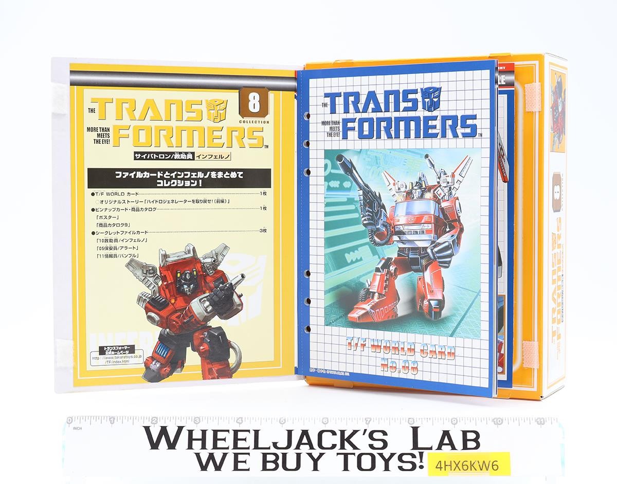 Inferno Transformers Collection #8 Takara Reissue 2003 MISB NEW ...
