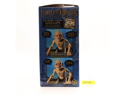 Electronic Talking Gollum Lord of the Rings Return of the King ToyBiz ...