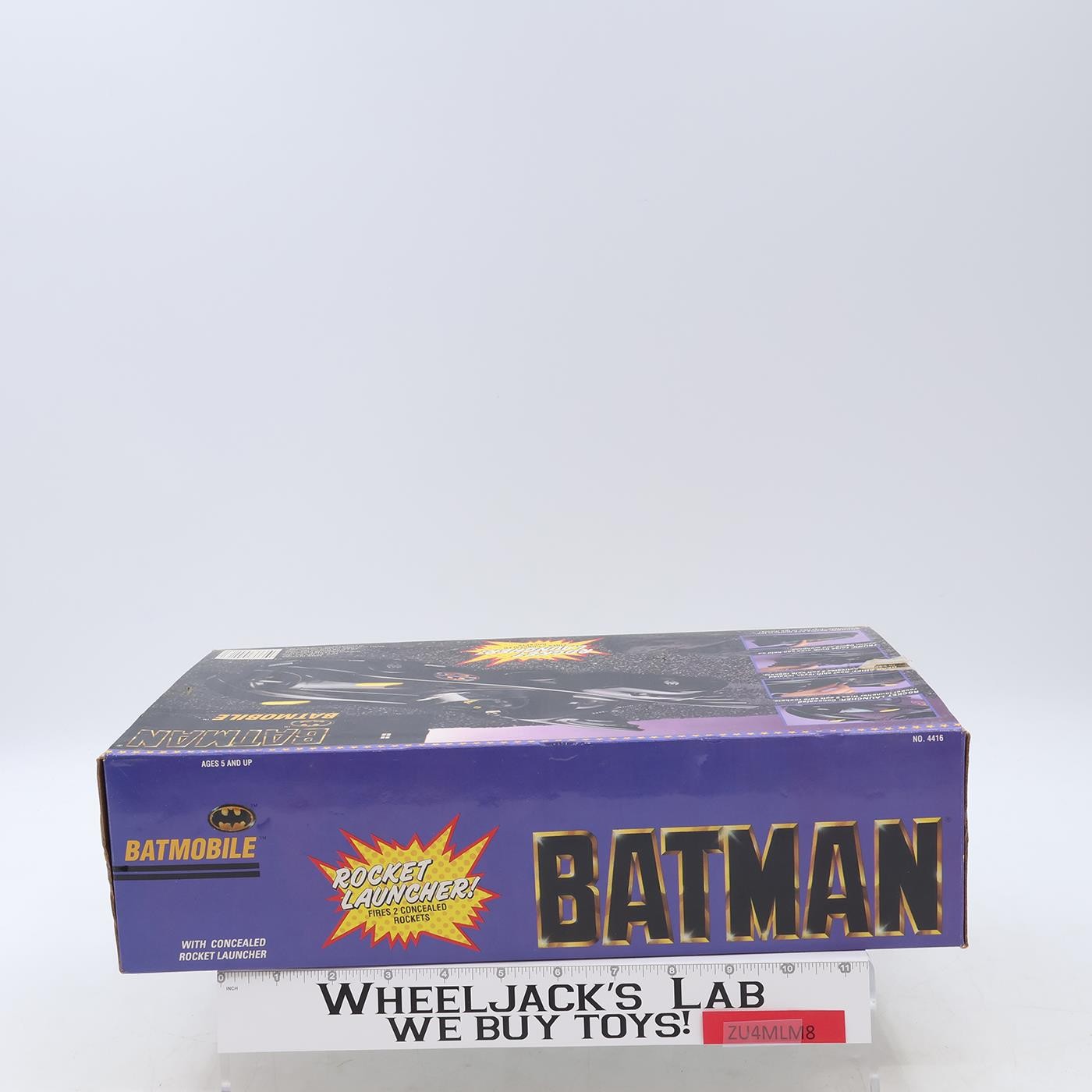 Rocket Launcher Batmobile DC Comics Batman 1989 Toy Biz Vintage Vehicle ...