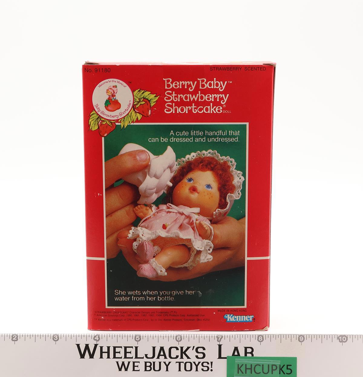 Berry Baby Strawberry Shortcake Drinks Wets 1984 Kenner Vintage Doll ...
