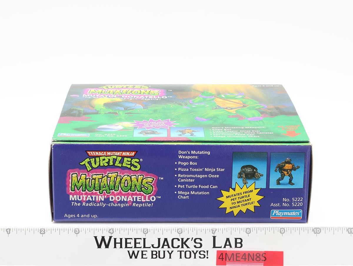Mutatin' Donatello TMNT Mutations 1992 Playmates Action Figure NEW MISB ...