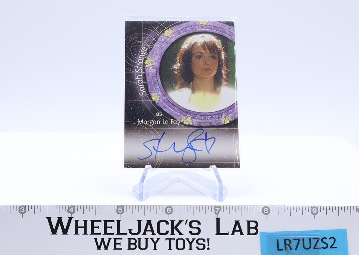Sarah Strange as Morgan Le Fay SIGNED Stargate SG-1 Trading Card ...