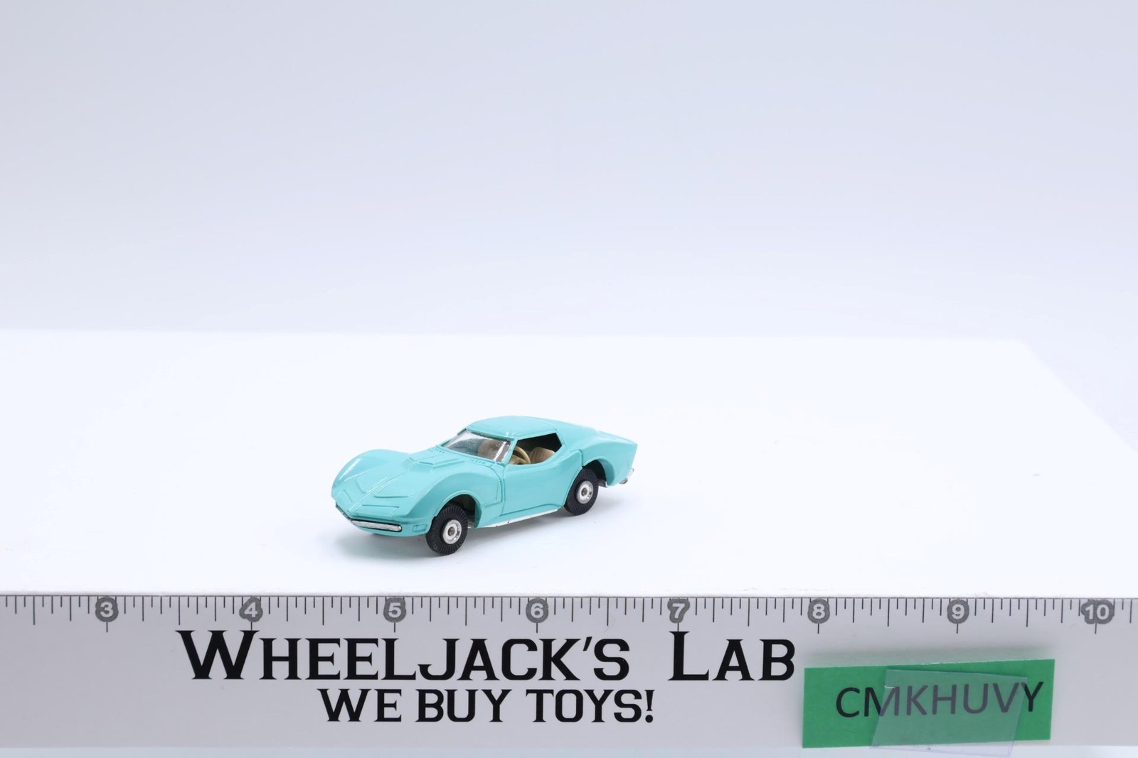 Aurora Cigar Box Teal Mako Shark #6103 Corvette Vehicle - Wheeljack’s Lab