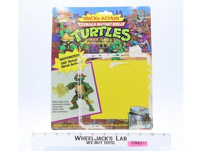 Rock 'n Roll Michaelangelo w/ Cardback 100% Complete TMNT 1989 ...
