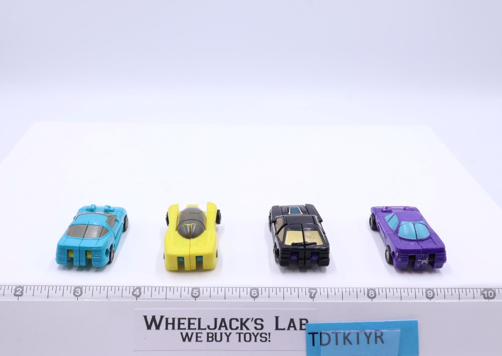 Sports Car Patrol Micromaster 100% Complete 1989 G1 Transformers ...