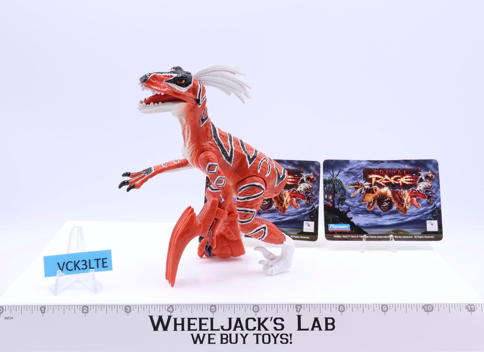 Primal Rage Raptor Talon 1996 Playmates Toys Atari Games Action Figure ...