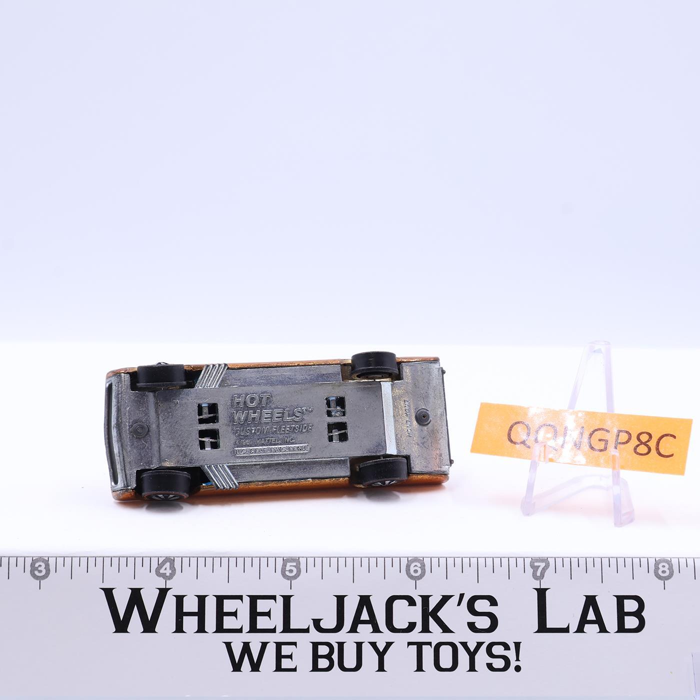 Custom Fleetside Spectraflame Orange Hot Wheels Vintage 1967 Mattel ...