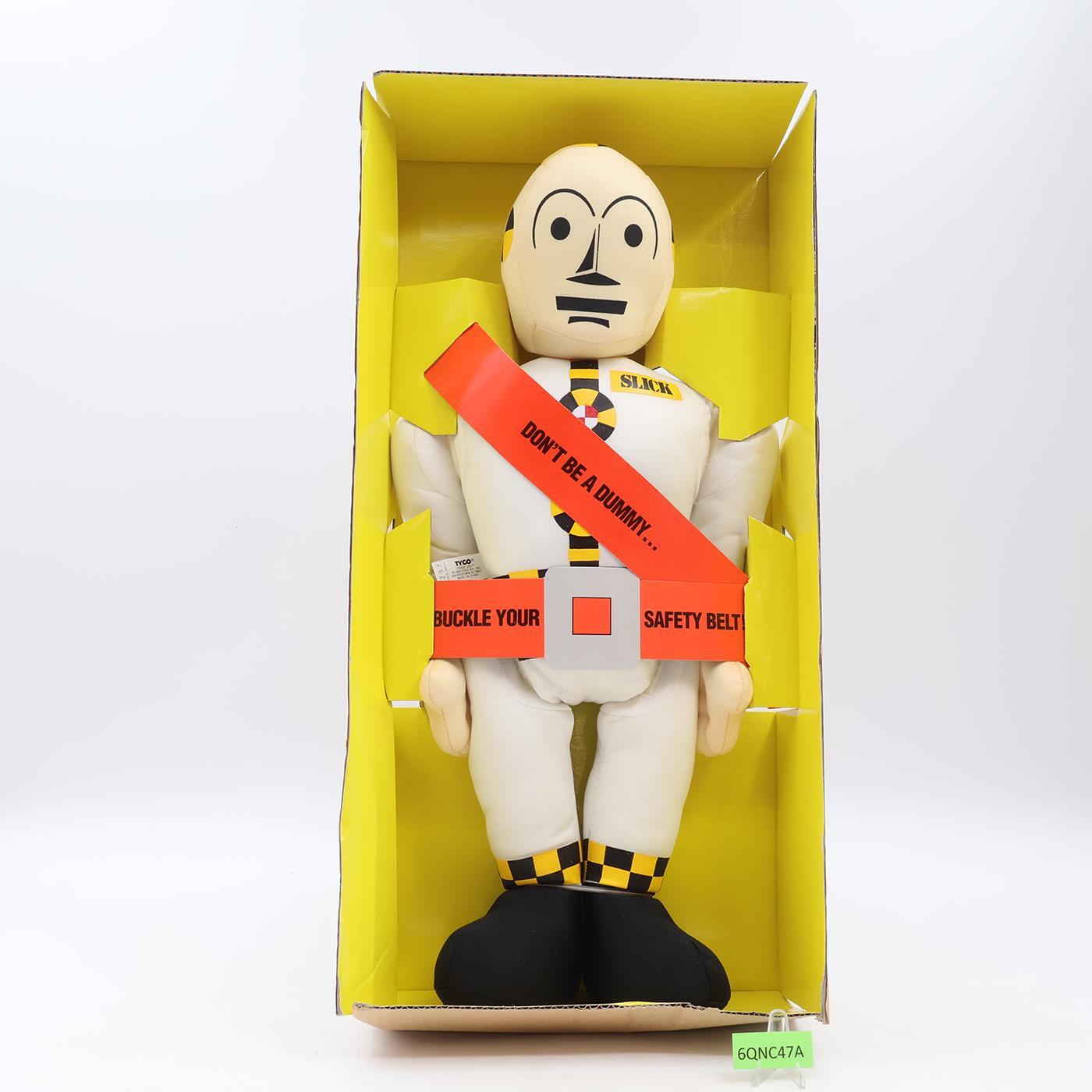 Slick Crack Ups Plush Doll The Incredible Crash Dummies 1992 Tyco NEW ...