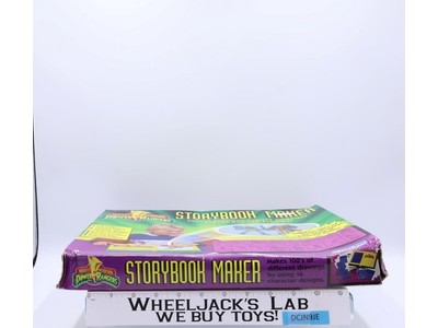 Mighty Morphin Power Rangers Storybook Maker 100% Complete USED ...