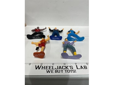 Lot of 5 Mighty Morphin Power Rangers Bandai 3" MMPR Action Figures ...