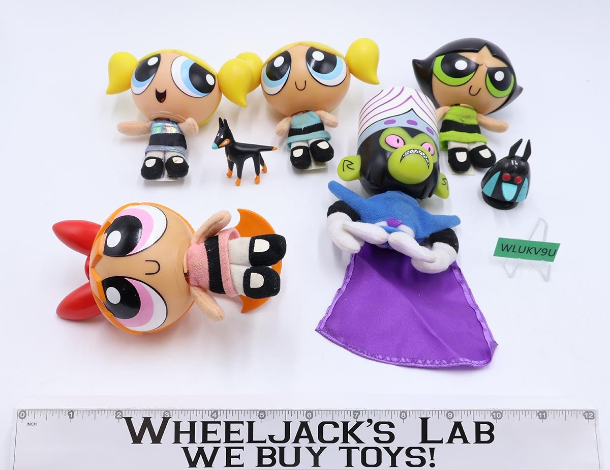Lot of 6 Powerpuff Girls Super Sound 1999 Trendmasters Cartoon Network ...